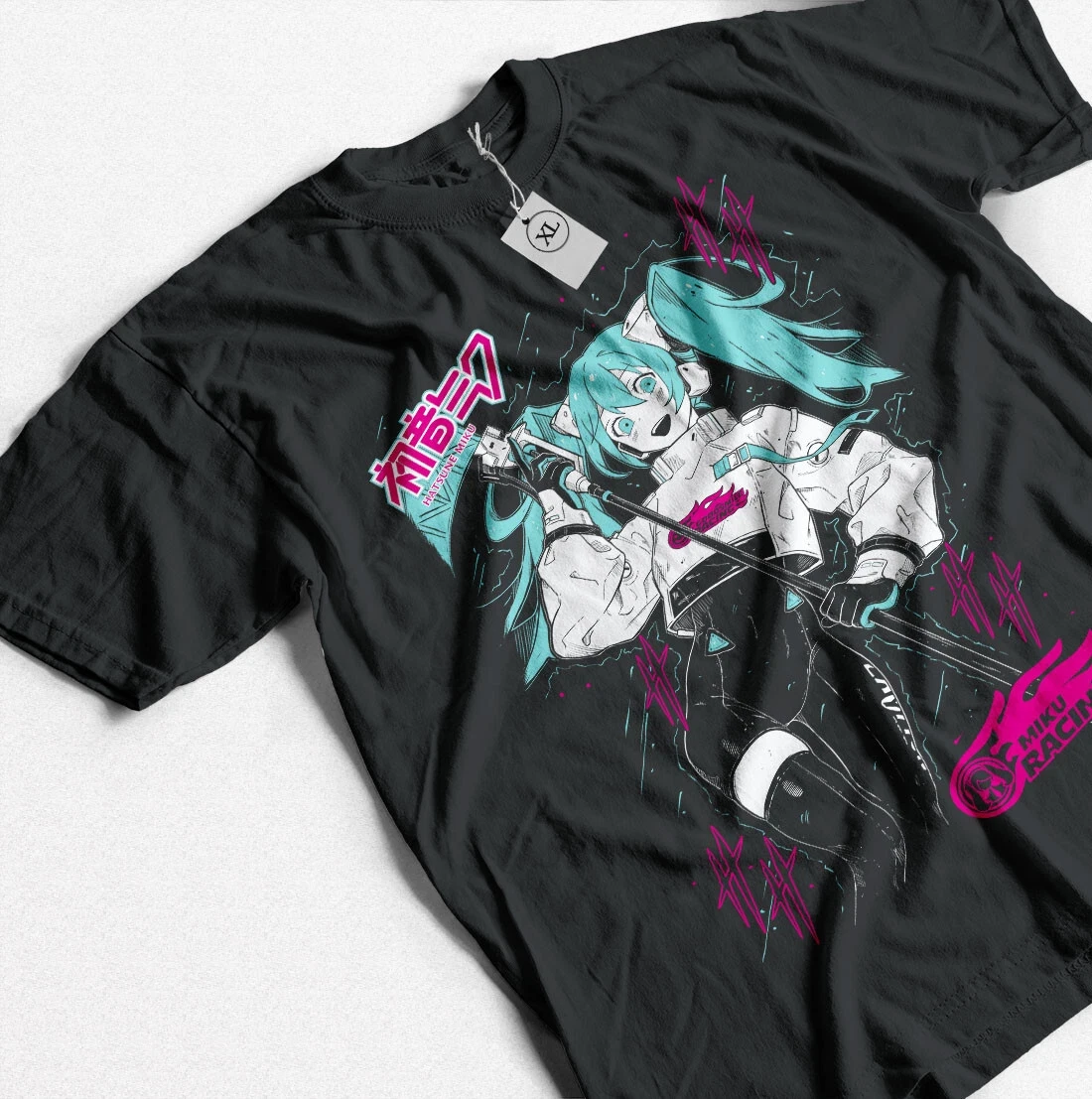 Hatsune Miku T-Shirt Anime Girl Kawaii Project Diva Vocaloid Gift Shirt ...