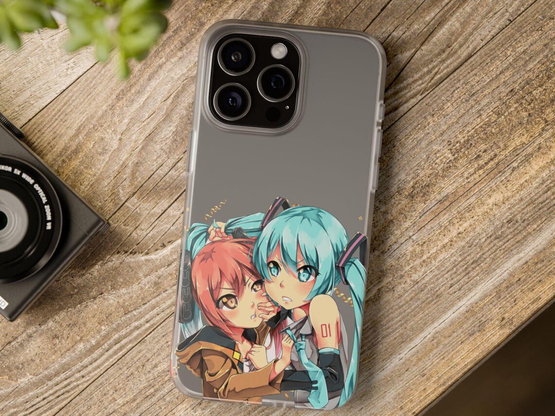 Hatsune Miku Vocaloid Anime Art Phone Case Compatible with iPhone 11 to ...