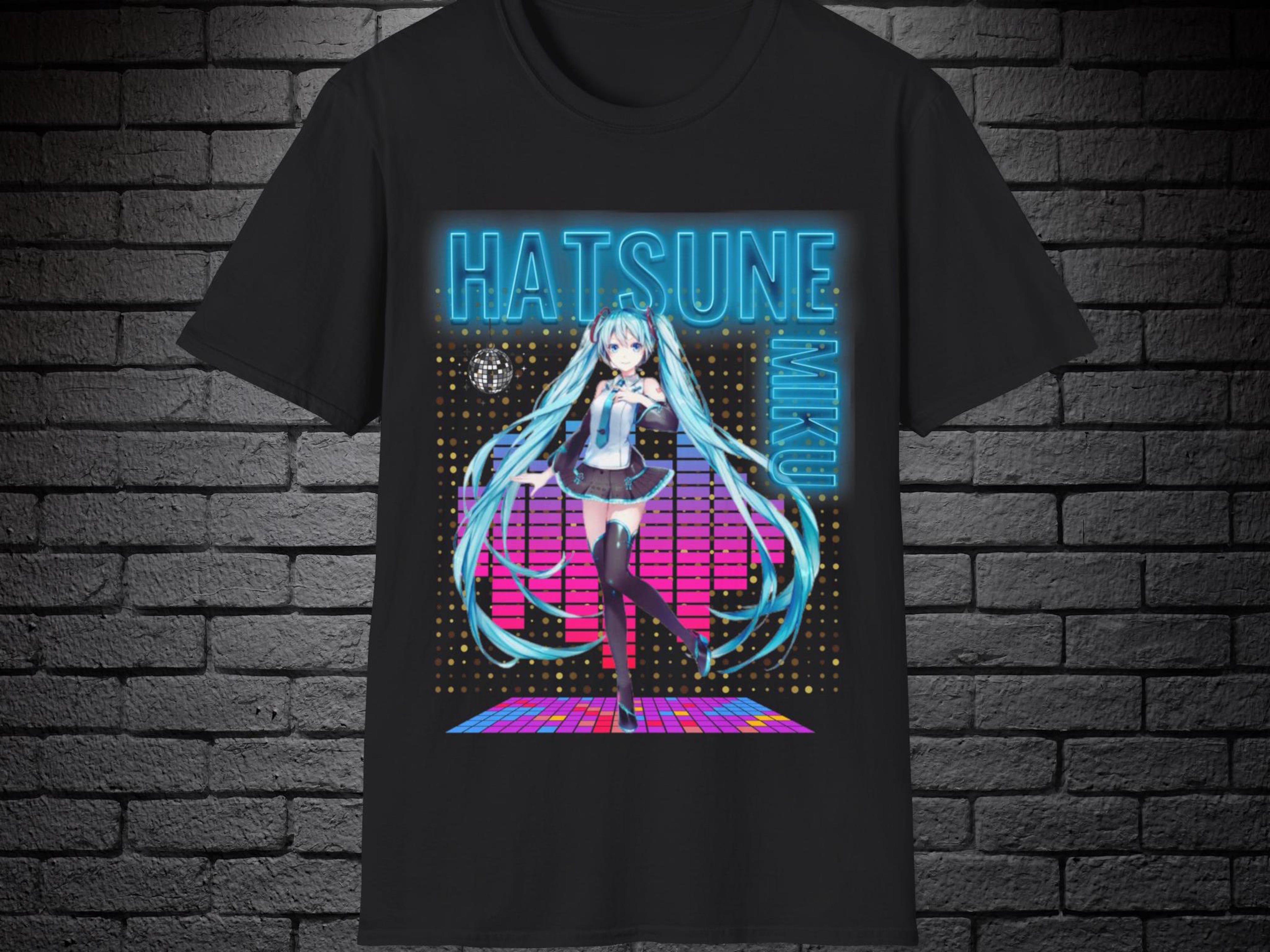 Hatsune miku vocaloid Custom shirt Gift for her Gift for friends Funny ...