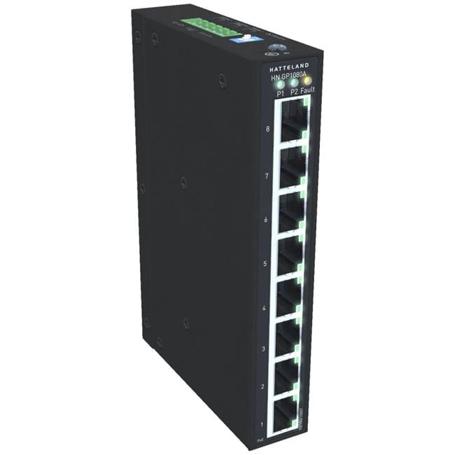 Hatteland HNGP1080A 8 Port Gigabit Ethernet Switch - Walmart.com