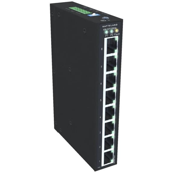 Hatteland HNGP1080A 8 Port Gigabit Ethernet Switch - Walmart.com