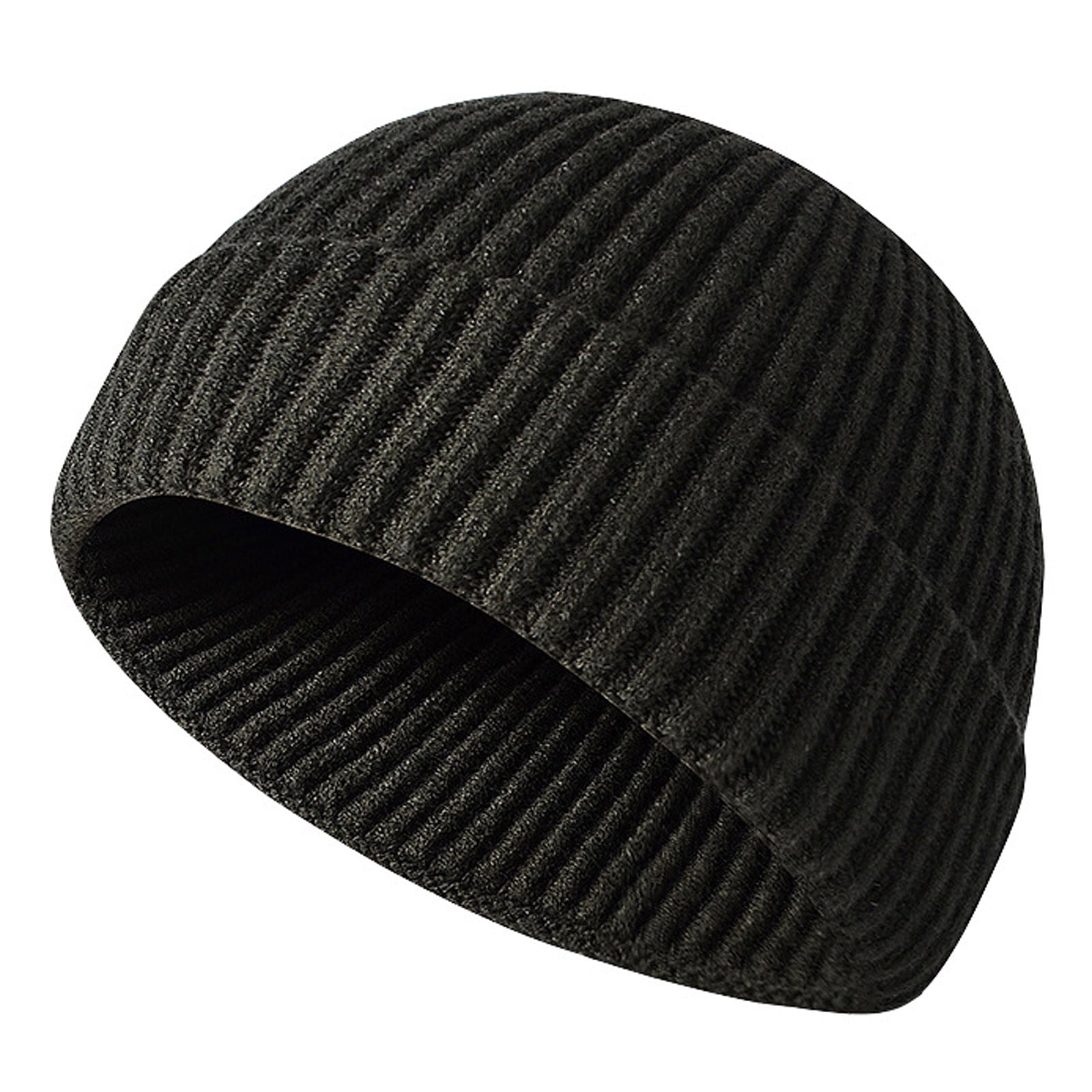 Hauaitttt Acrylic Winter Womens Knit Knitted Hat Cap Men Warm for Women ...