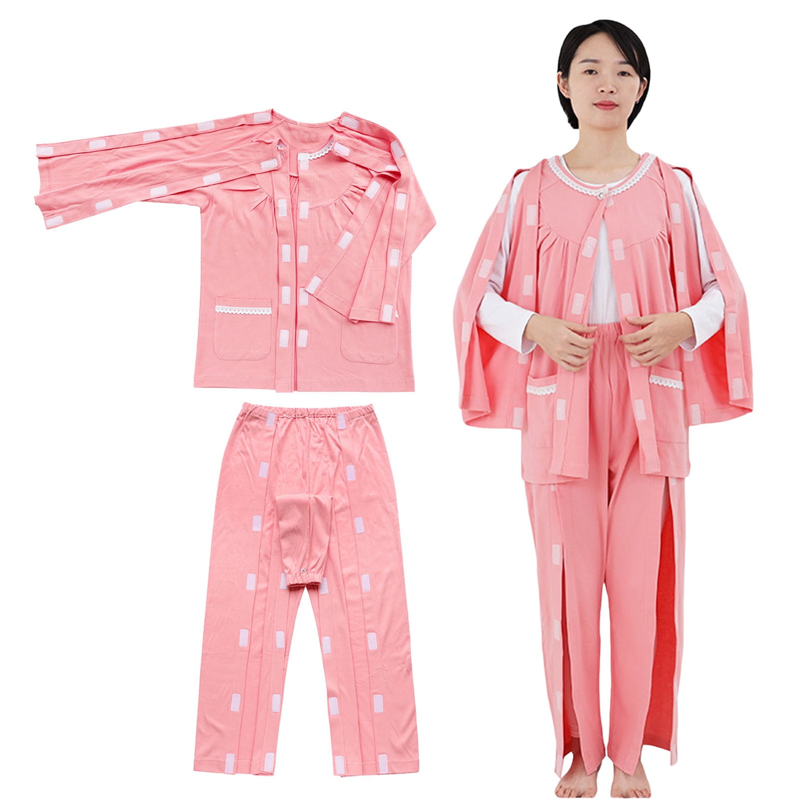 Hauaitttt Bedridden Patient Clothing ( Top) Design Patient Clothing ...