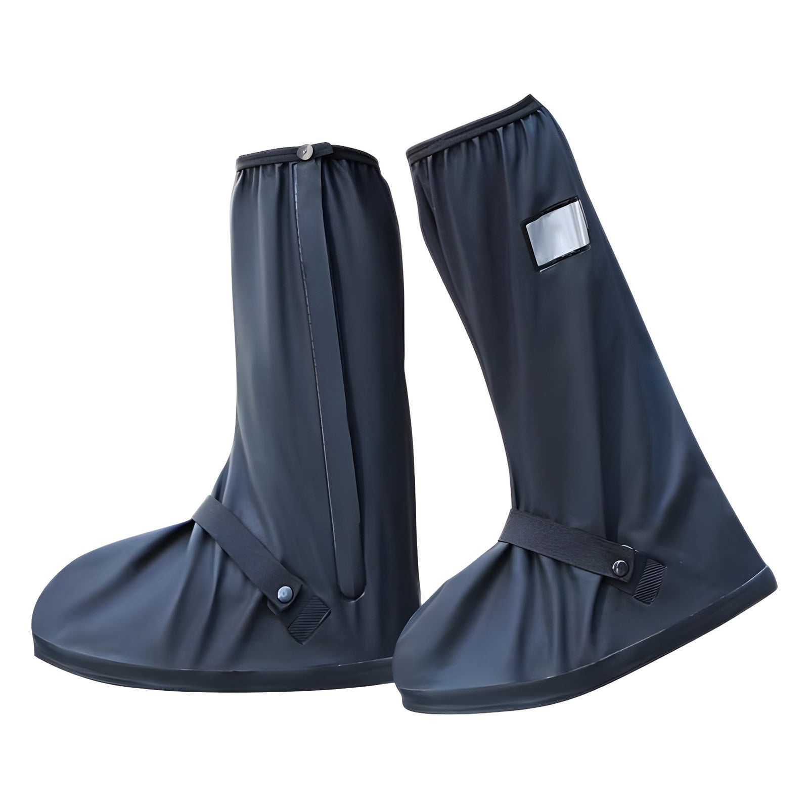 Hauaitttt Black Tall Riding Outdoor Shoe Cover Rain Shoes Umbrella Bag ...