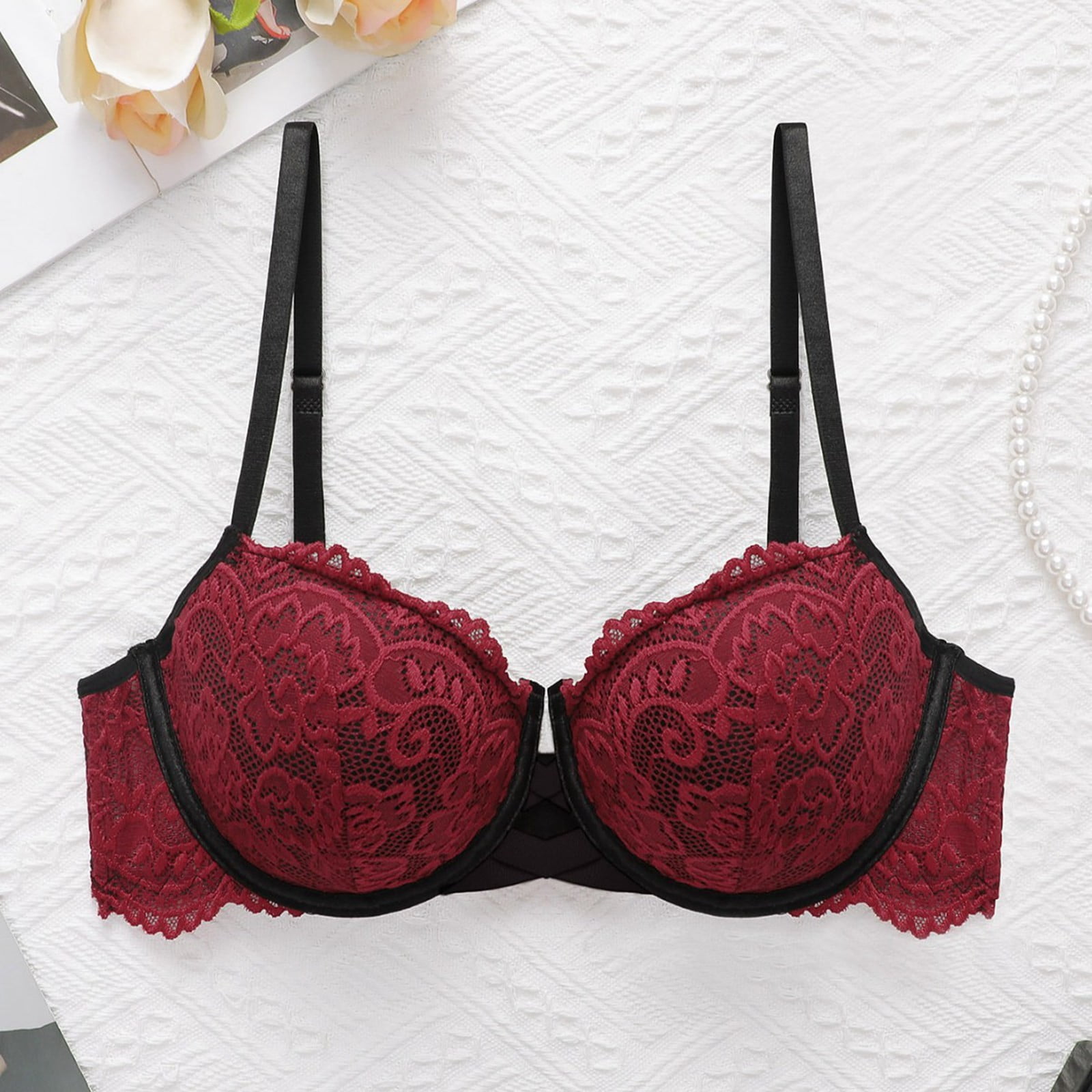 Hauaitttt Cozy Lace Bra for Home Wear for Everyday Comfort and Style ...