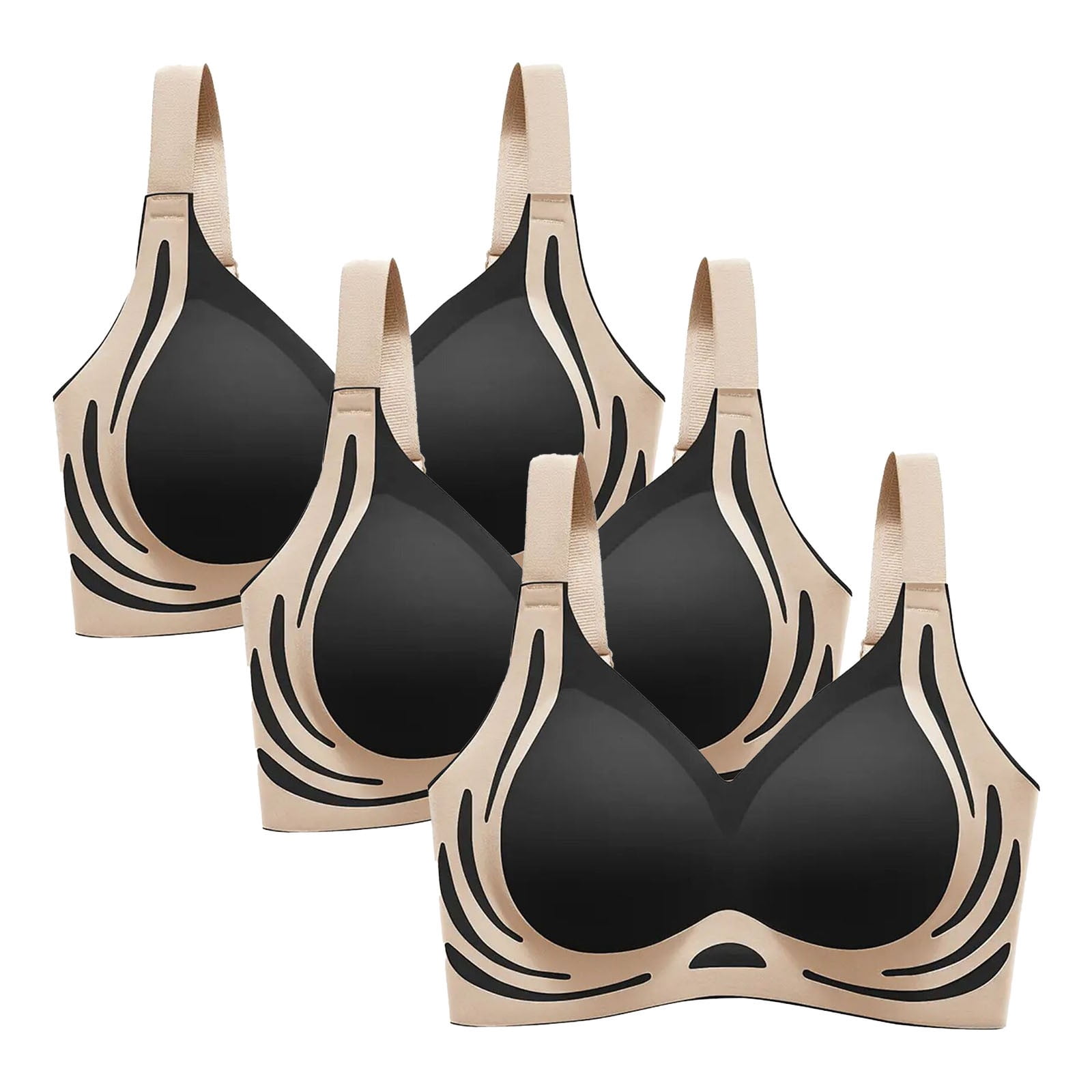 Hauaitttt Discover Comfortable Bras for Everyday Wear Plus Size Bra for ...