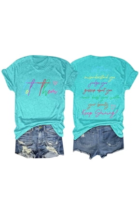 Shop Inspirational and Positive Affirmation T-Shirts in Many Colors