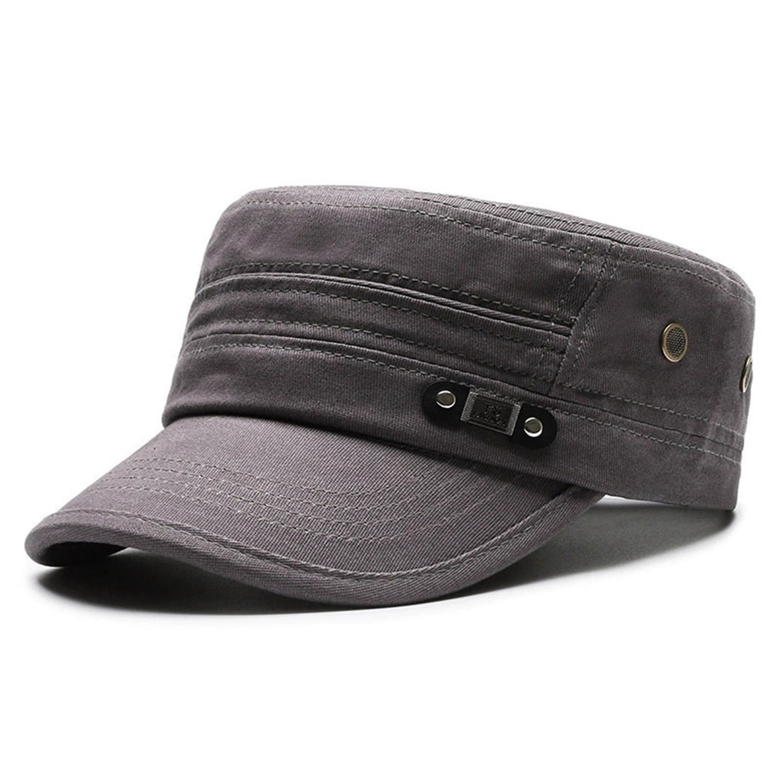 Hauaitttt Men's Cot Ton Flat Cap / All Season Outdoor Fishing and ...