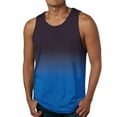 Hauaitttt Mens Summer Fashion Casual Beach Seaside Digital 3D Printed ...