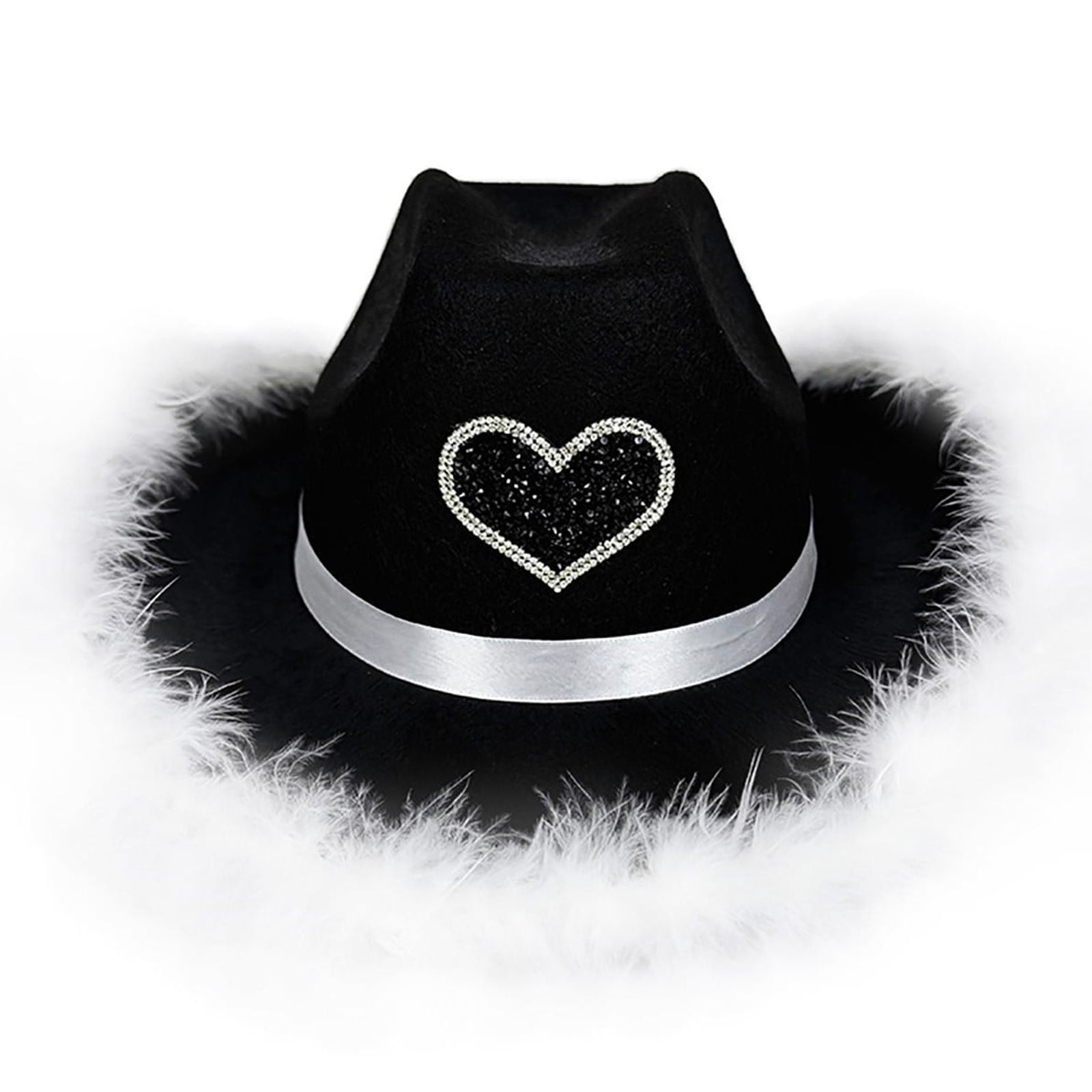 Hauaitttt Performance Top Hat Cowboy Style Hat for and Party ...