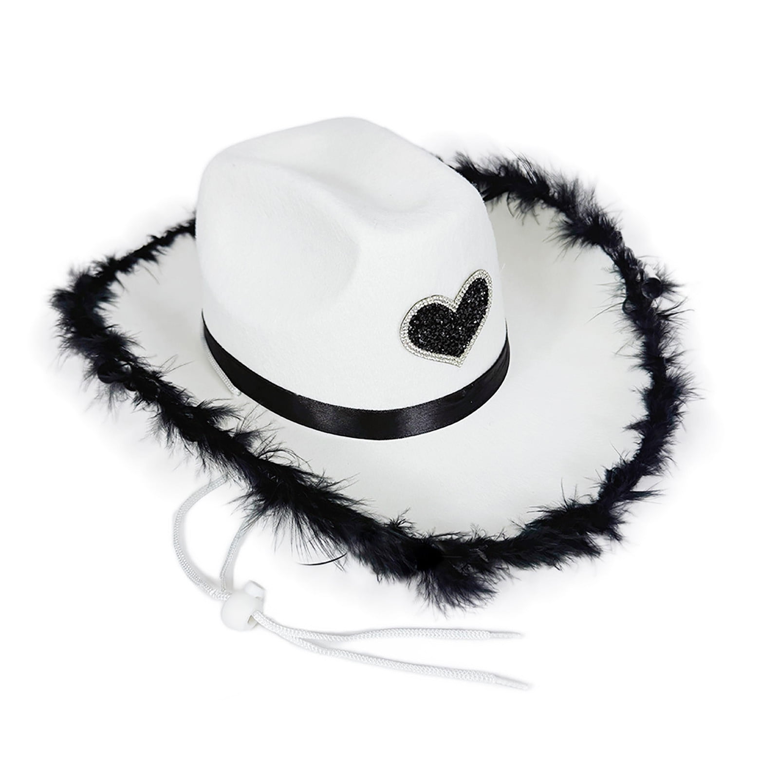 Hauaitttt Performance Top Hat Cowboy Style Hat for and Party ...