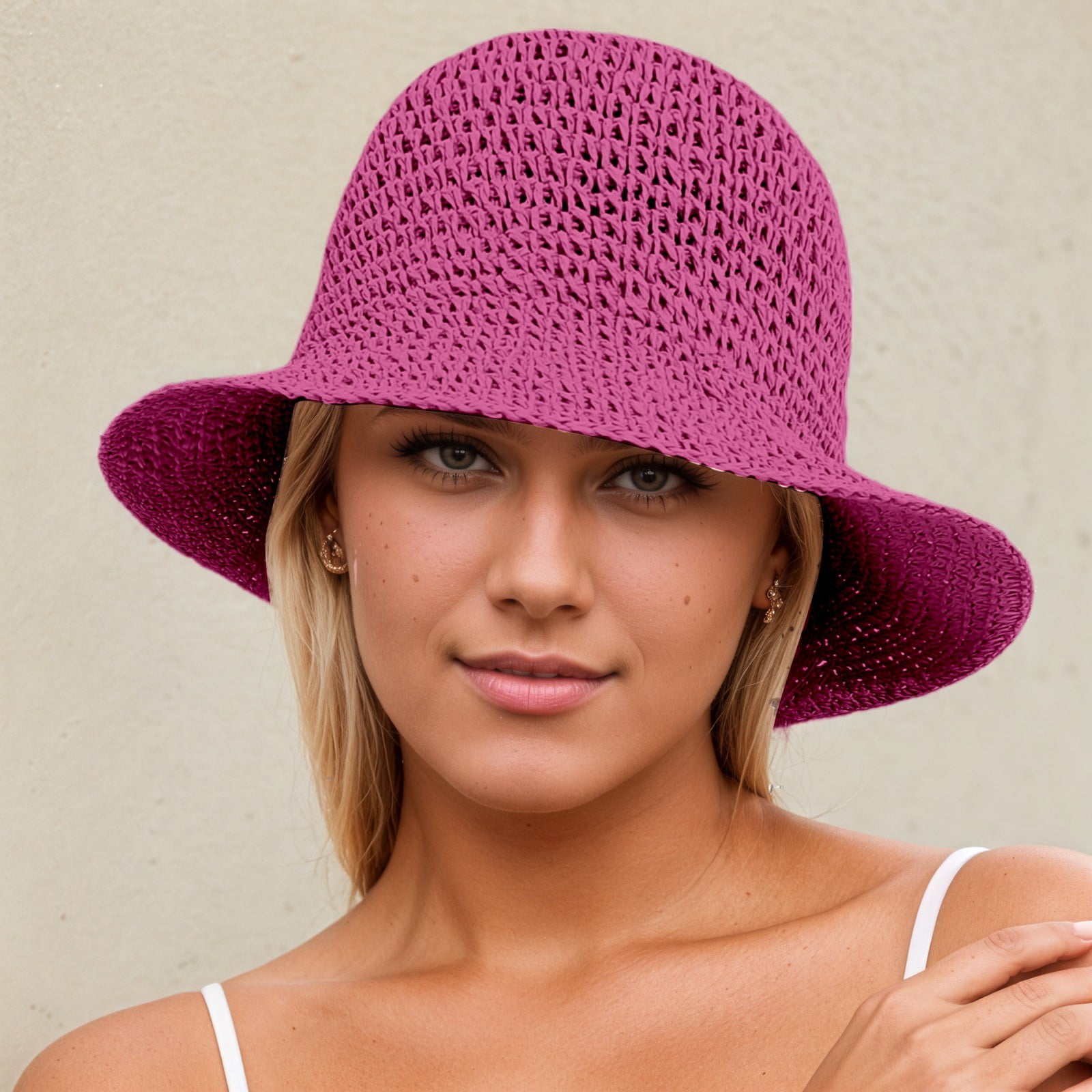 Hauaitttt Summer Lightweight Breathable Sun Hats for Outdoor Activities ...