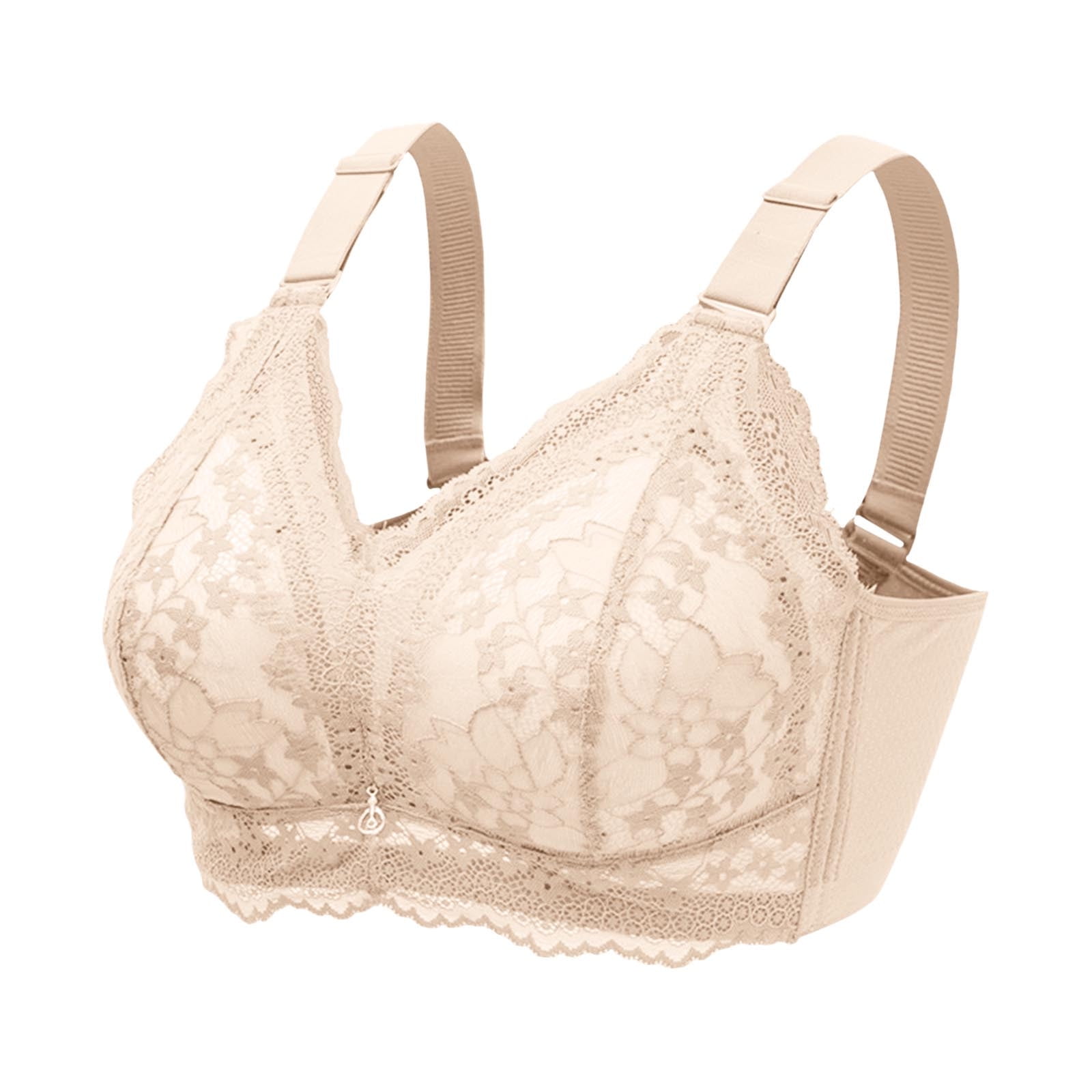 Hauaitttt Women New Pattern Ribless Large Strap Jacquard Four Comfort ...