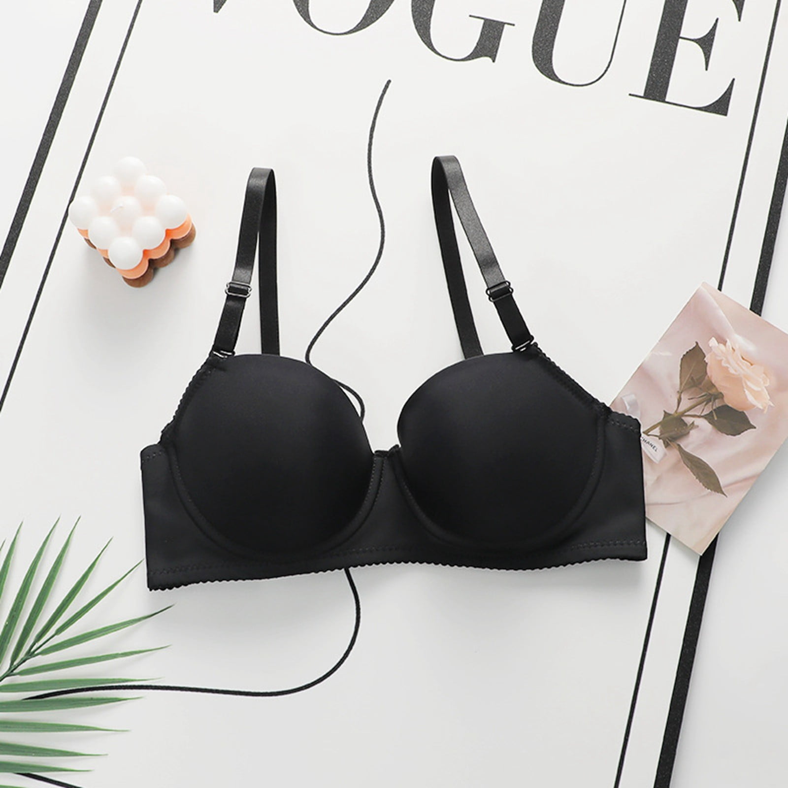 Hauaitttt Women's Lace Underwear Pure Desire for Summer Thin Big Chest ...