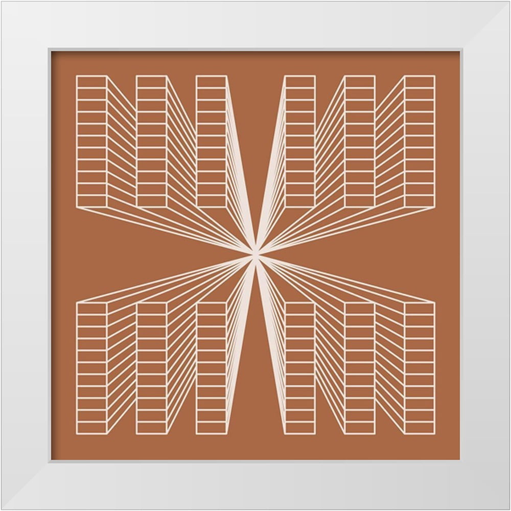 Hauanio, Sandi 15x15 White Modern Wood Framed Museum Art Print Titled ...