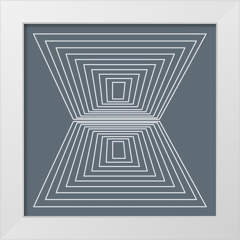 Hauanio, Sandi 20x20 White Modern Wood Framed Museum Art Print Titled ...