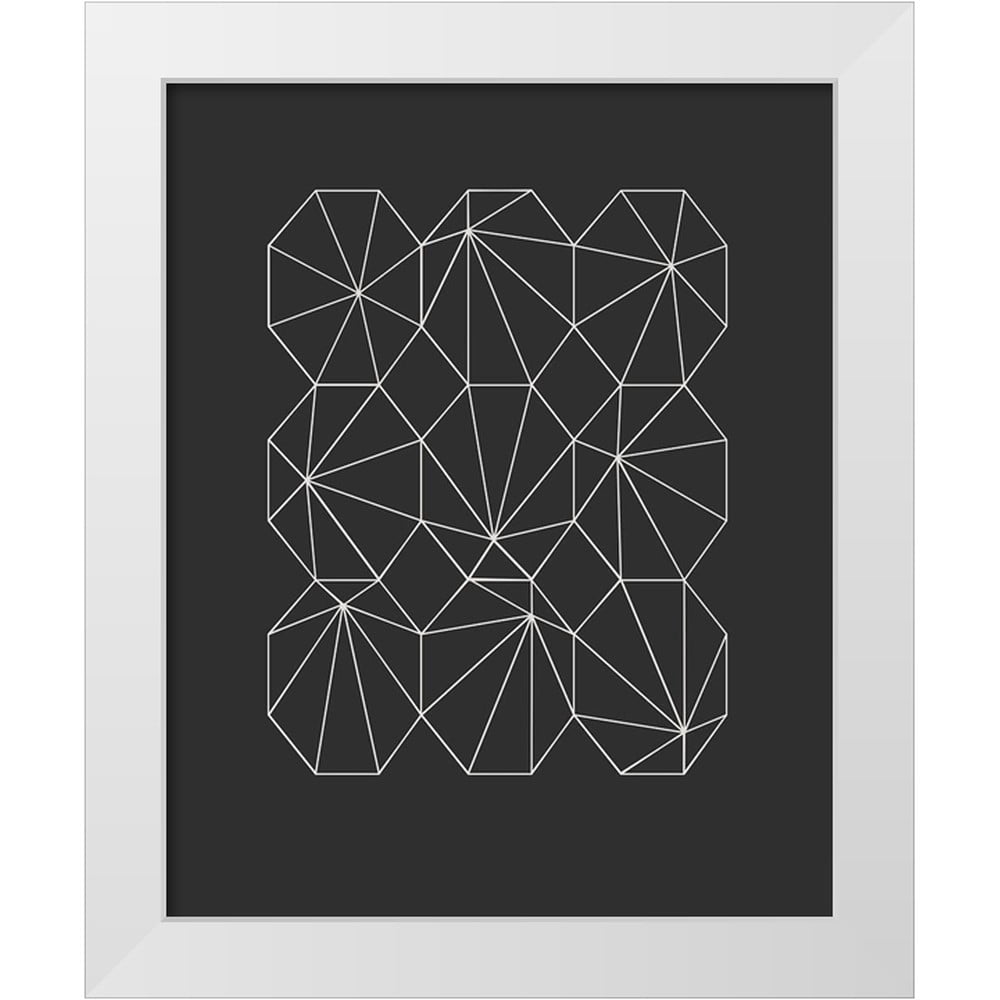 Hauanio, Sandi 20x24 White Modern Wood Framed Museum Art Print Titled ...