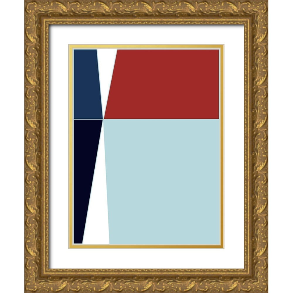 Hauanio, Sandi 25x32 Gold Ornate Wood Framed with Double Matting Museum ...