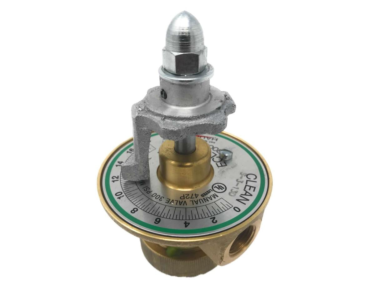 Hauck S313D UL Self-Cleaning Micro Oil Valve 3/8" NPT - Walmart.com