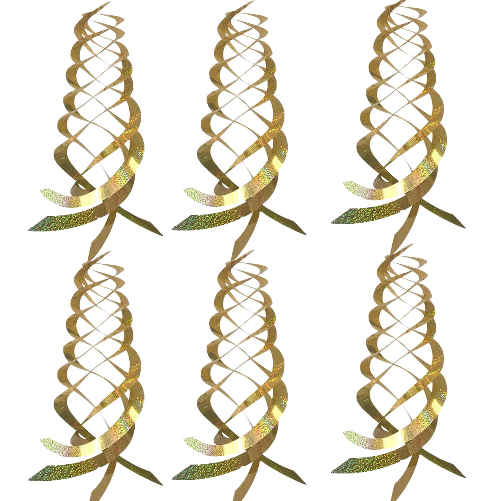 HauiWeiLyai 16 Inches Silver Spiral Bird Reflectors Deterrents for ...