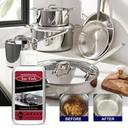 Weiman Cooktop Cleaner Max Easily Remove Burned-On Food, Grease and ...