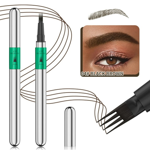 Hauiodp Eyebrow Pencil Eyebrow Microblading Pen Eyebrow Pen 4 Point ...