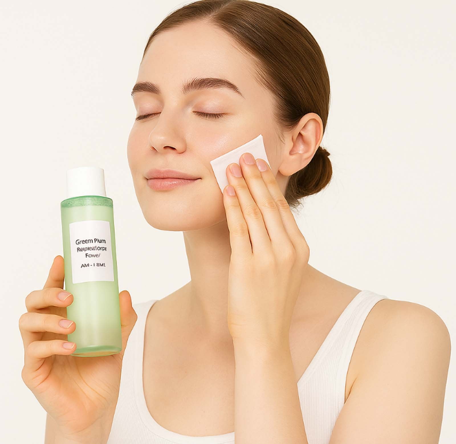 Hauiodp Green Toner Refreshing Facial Moisturizing Gentle Exfoliating ...