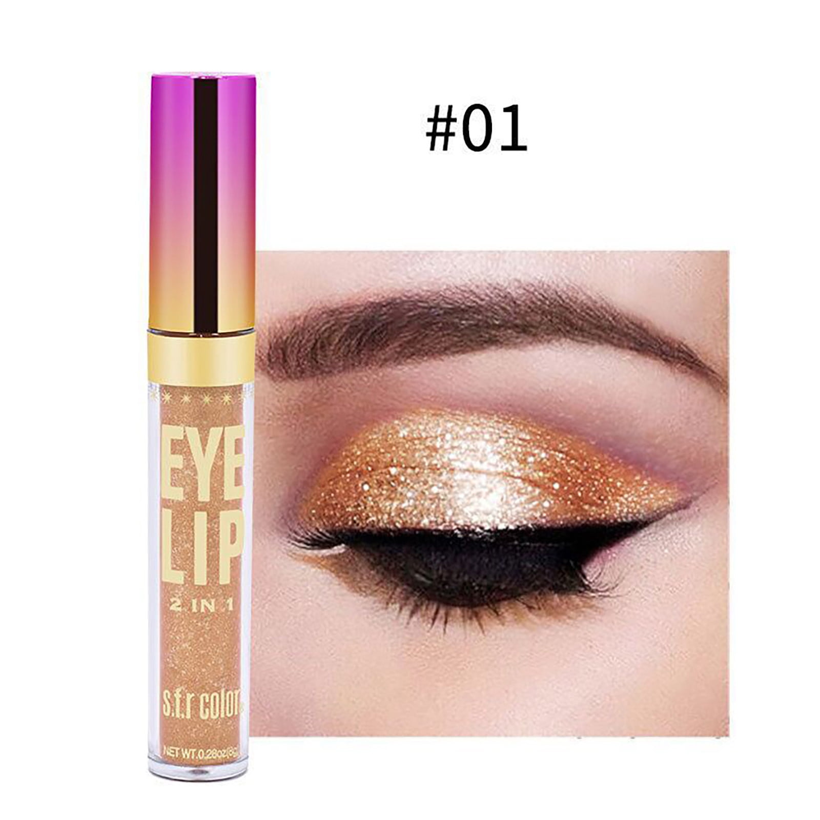 Hauiodp Liquid Eyeshadow Pearlescent Lying Silkworm Brightening Liquid ...
