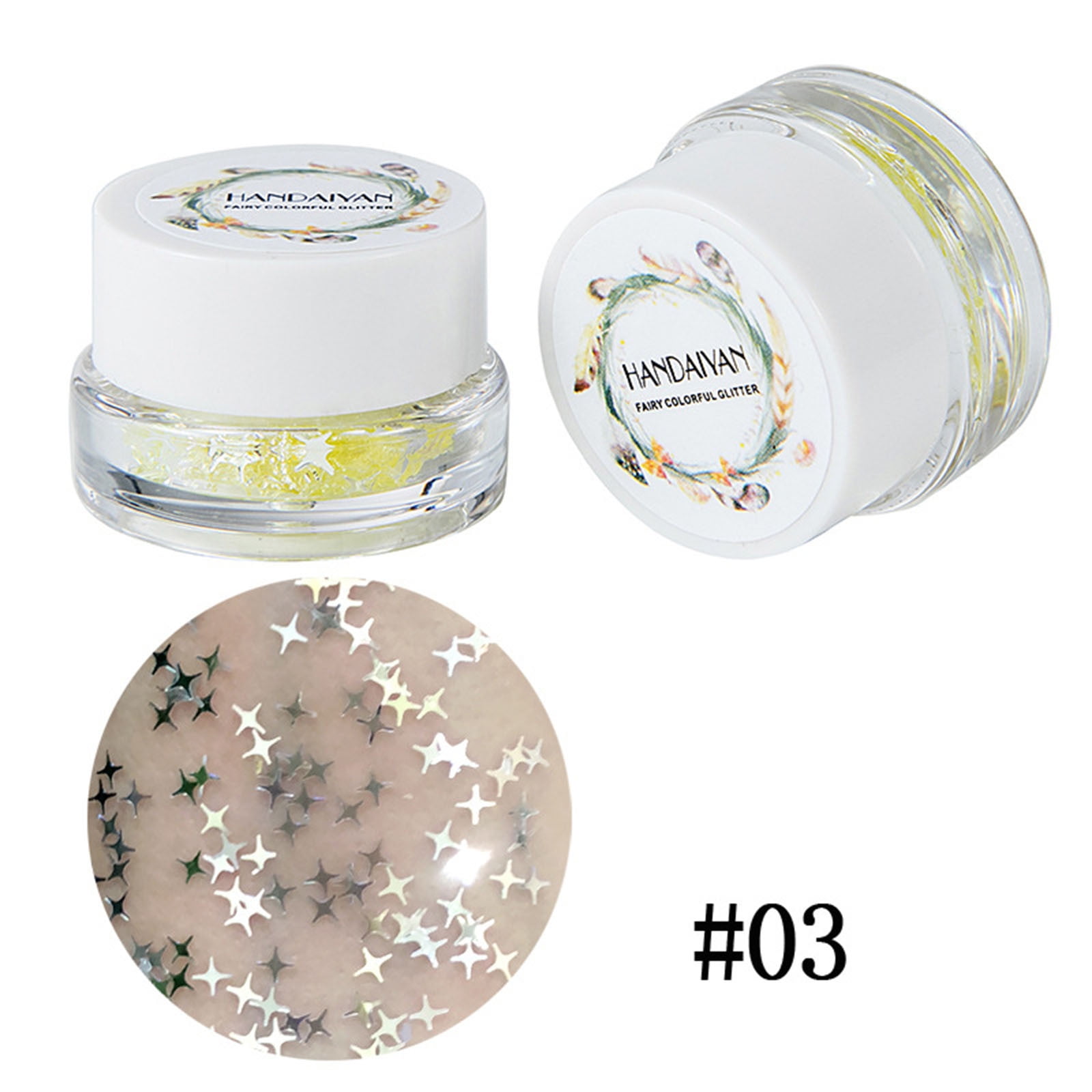 Hauiodp Mermaid Sequins Glistening Gloss Eye Shadow Gel Paste - Walmart.com