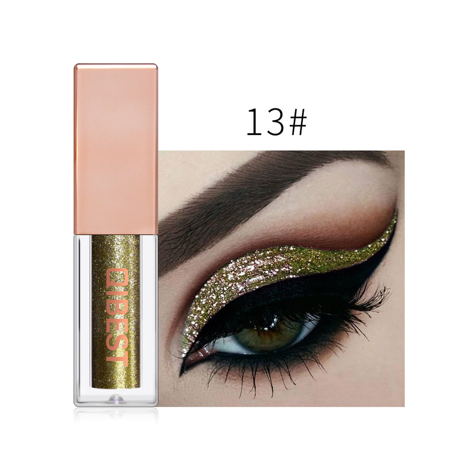 Hauiodp Pearlescent Liquid Eyeshadow15Color Liquid Eyeshadow High Gloss ...