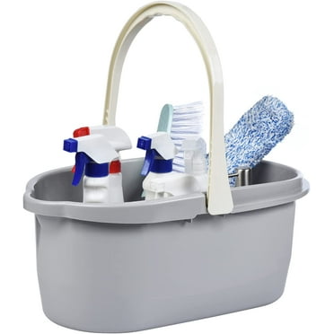 Casabella All-Purpose Cleaning Organizer Caddy, Utility Carrier for 4 ...