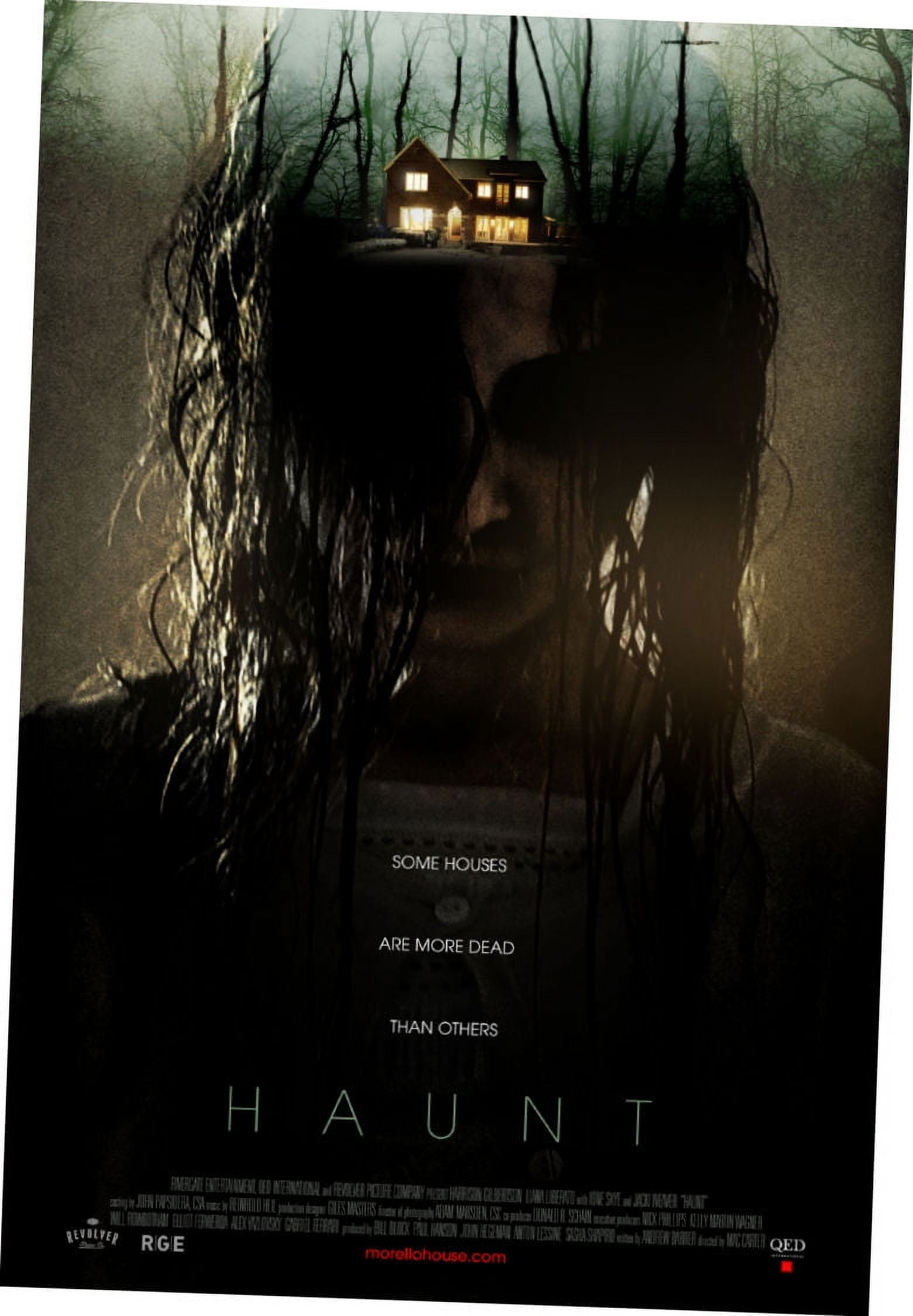 Haunt Movie Poster 12x16 Art Print on Metal Sign 12in x 16in Multi ...