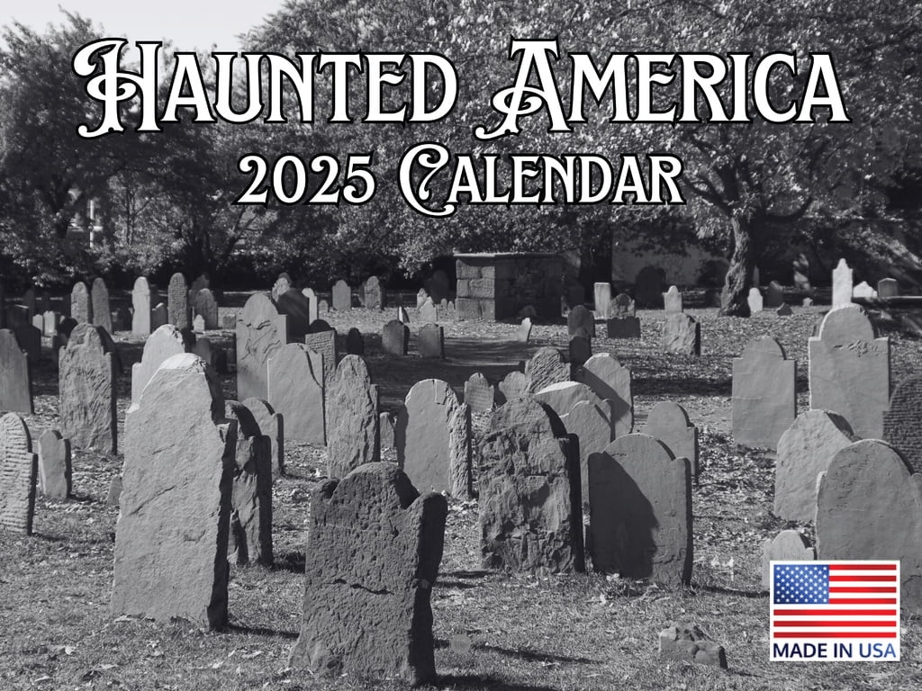 Haunted America Calendar 2025 Spooky Monthly Wall Calender 12 Month ...