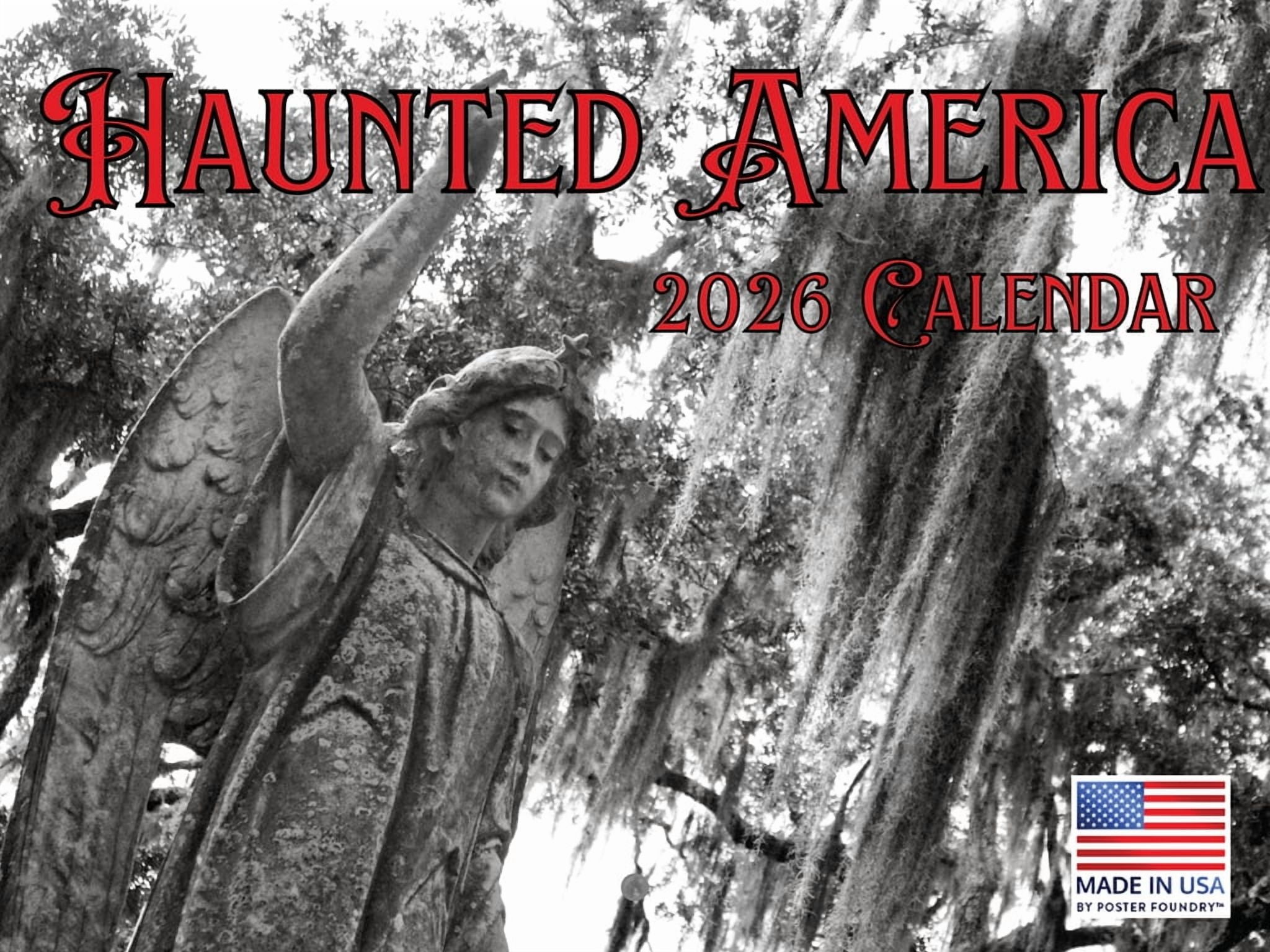 Haunted America Calendar 2026 Monthly Wall Calender 12 Month | American ...