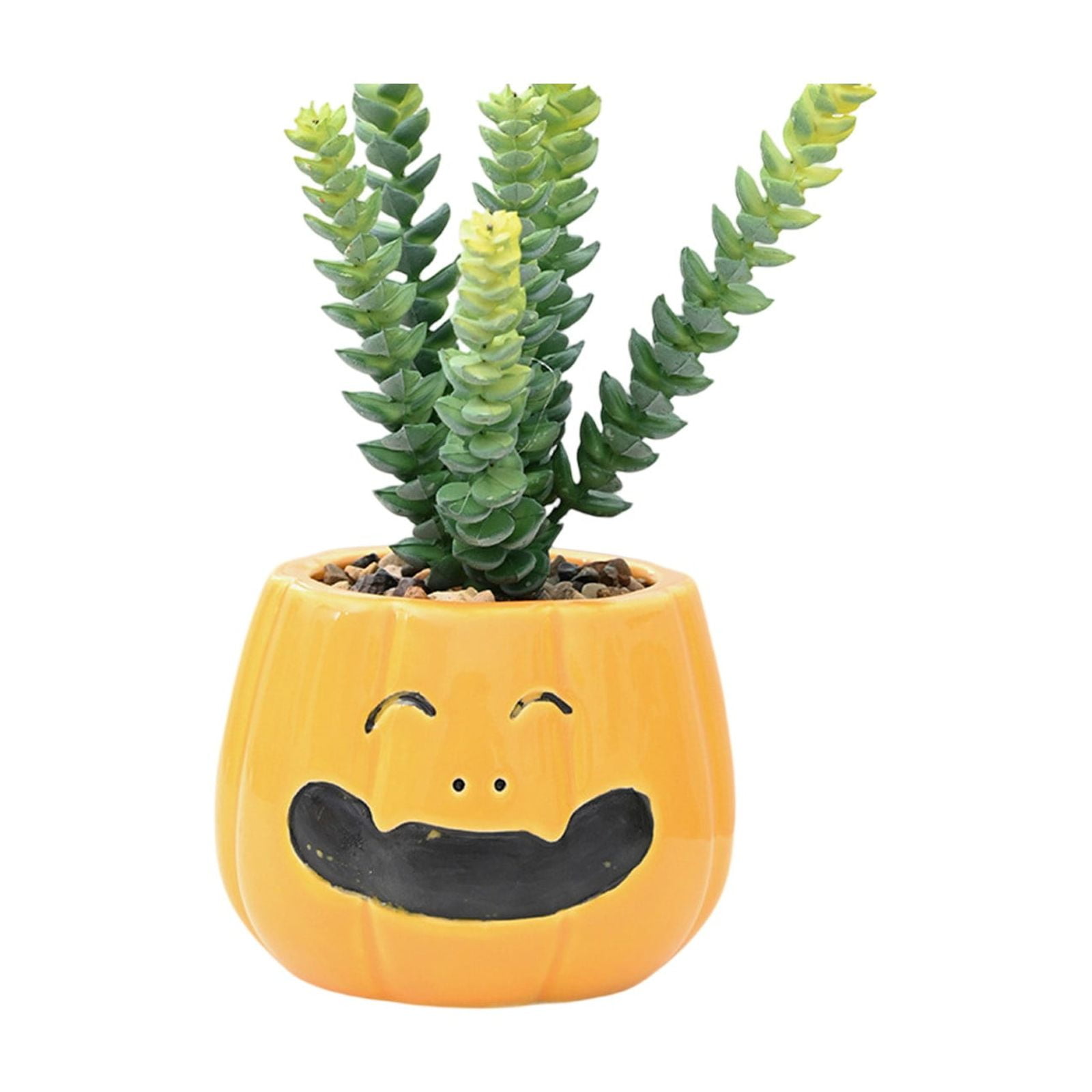 Haunted Halloween Pumpkin Planter Decor - 4 Spooky Styles of ...