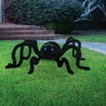 Haunted Hill Farm 36 In. Animatronic Crawler Spider, Indoor/Outdoor ...
