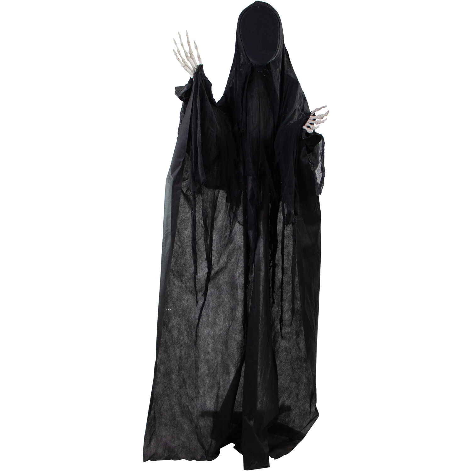 Haunted Hill Farm 6-ft. Dearmad the Ghostly Reaper, Indoor/Covered ...