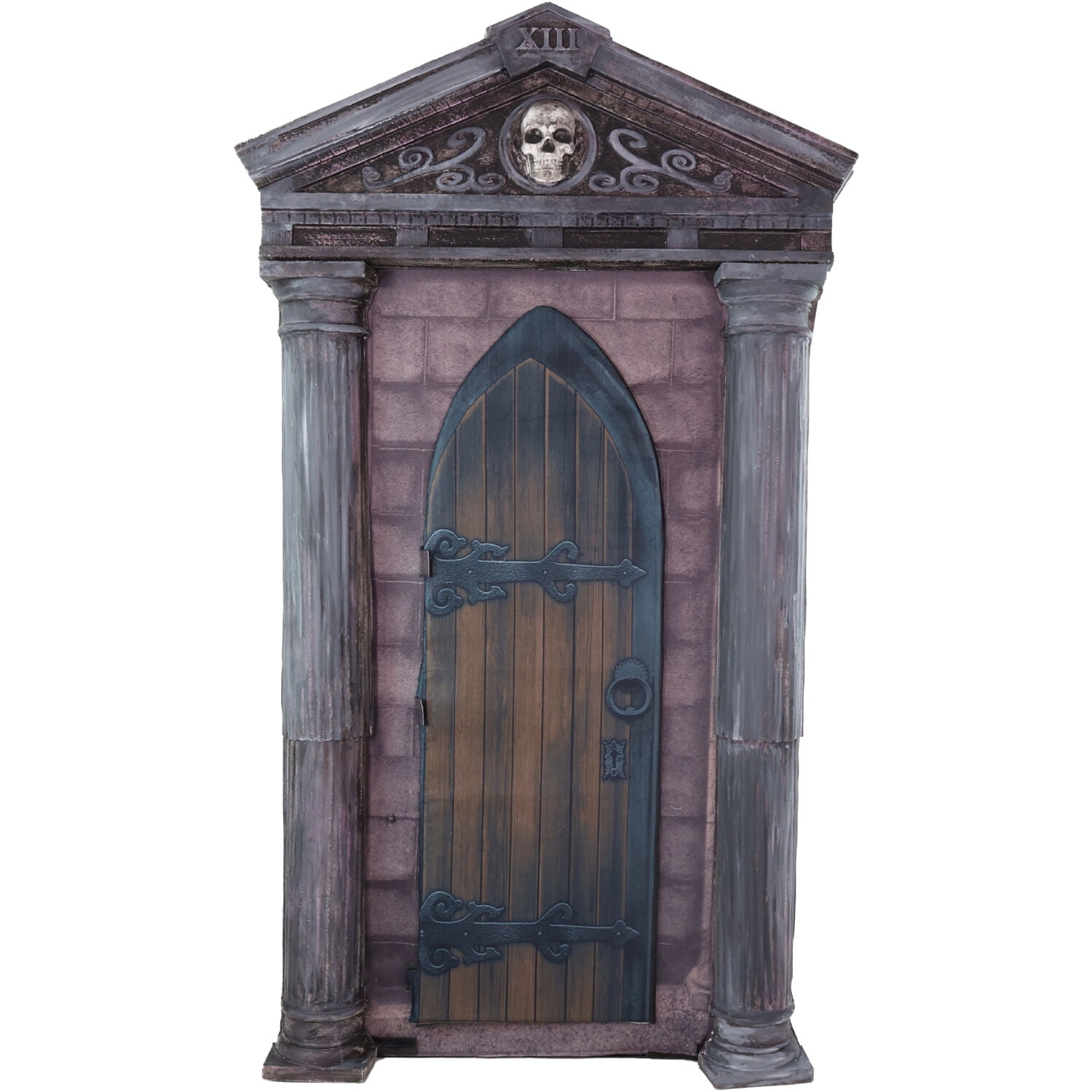 Haunted Hill Farm Haunted Hill Farm 6.7 ft. Motion-Triggered Mausoleum ...