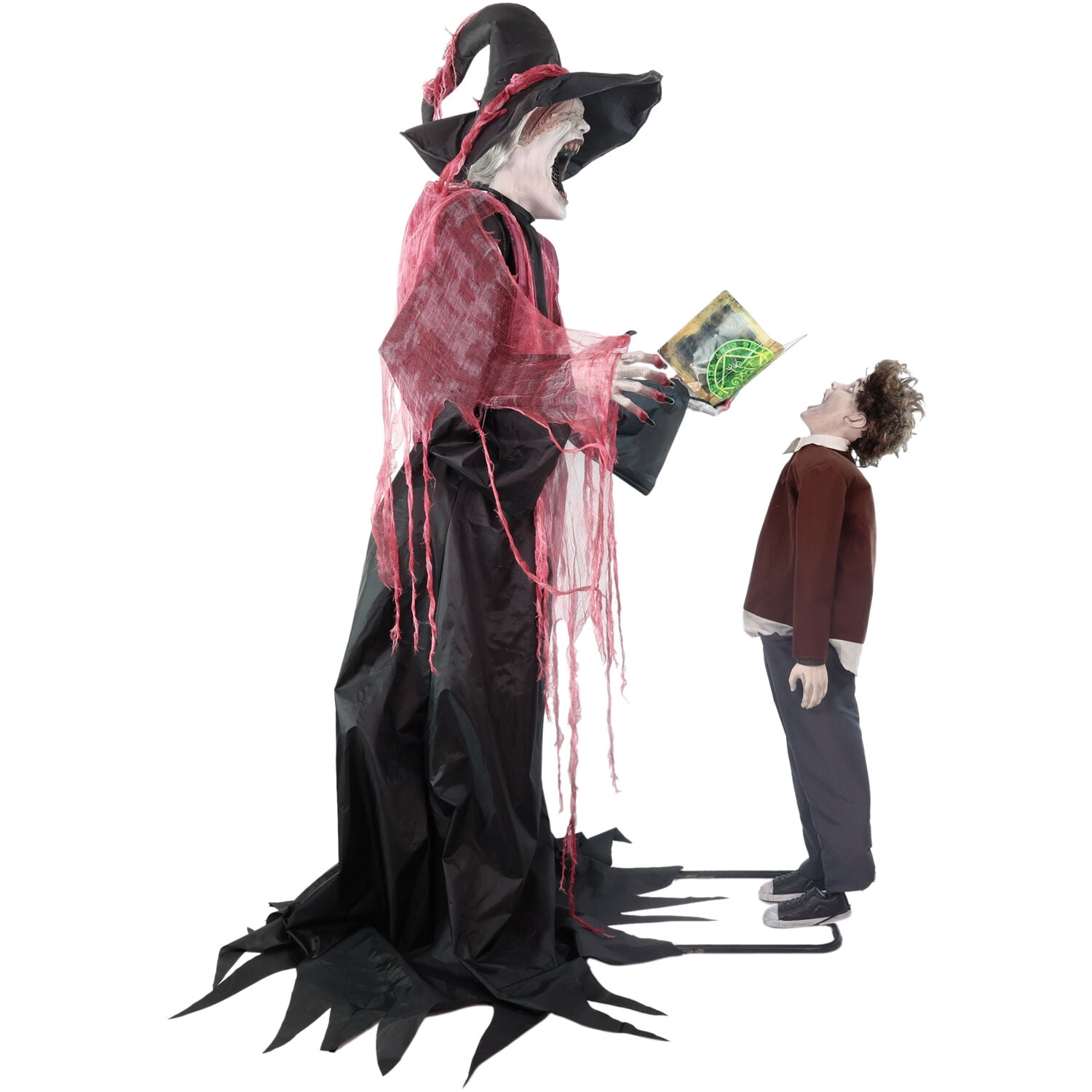 Haunted Hill Farm 7 ft Motion-Sensor Soul Harvester Halloween ...