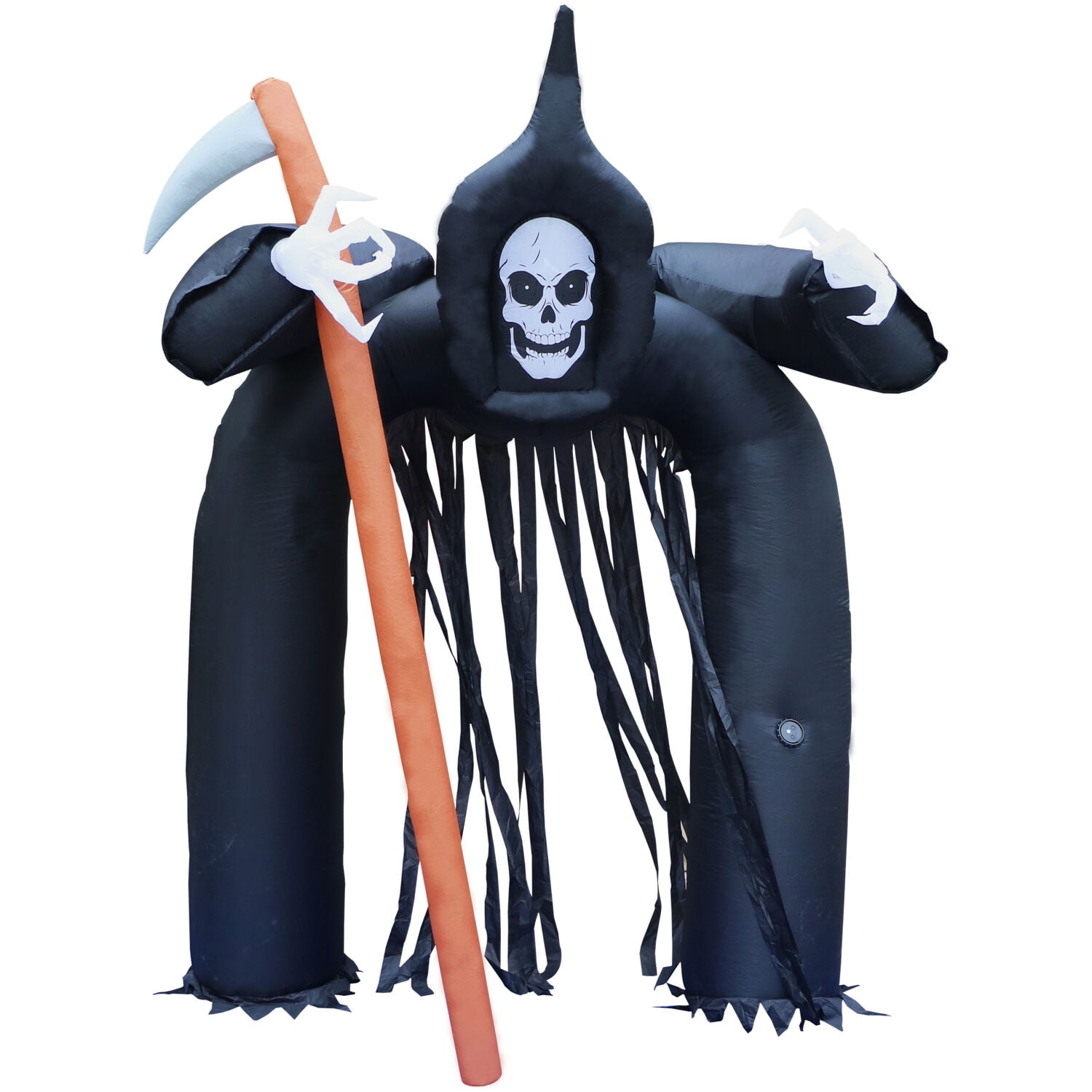 Haunted Hill Farm Inflatable Grim Reaper Arch, 10-ft. - Walmart.com