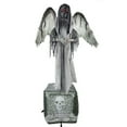 Haunted Hill Farm Lifesize Animatronic Haunted Angel Statue with Lights ...