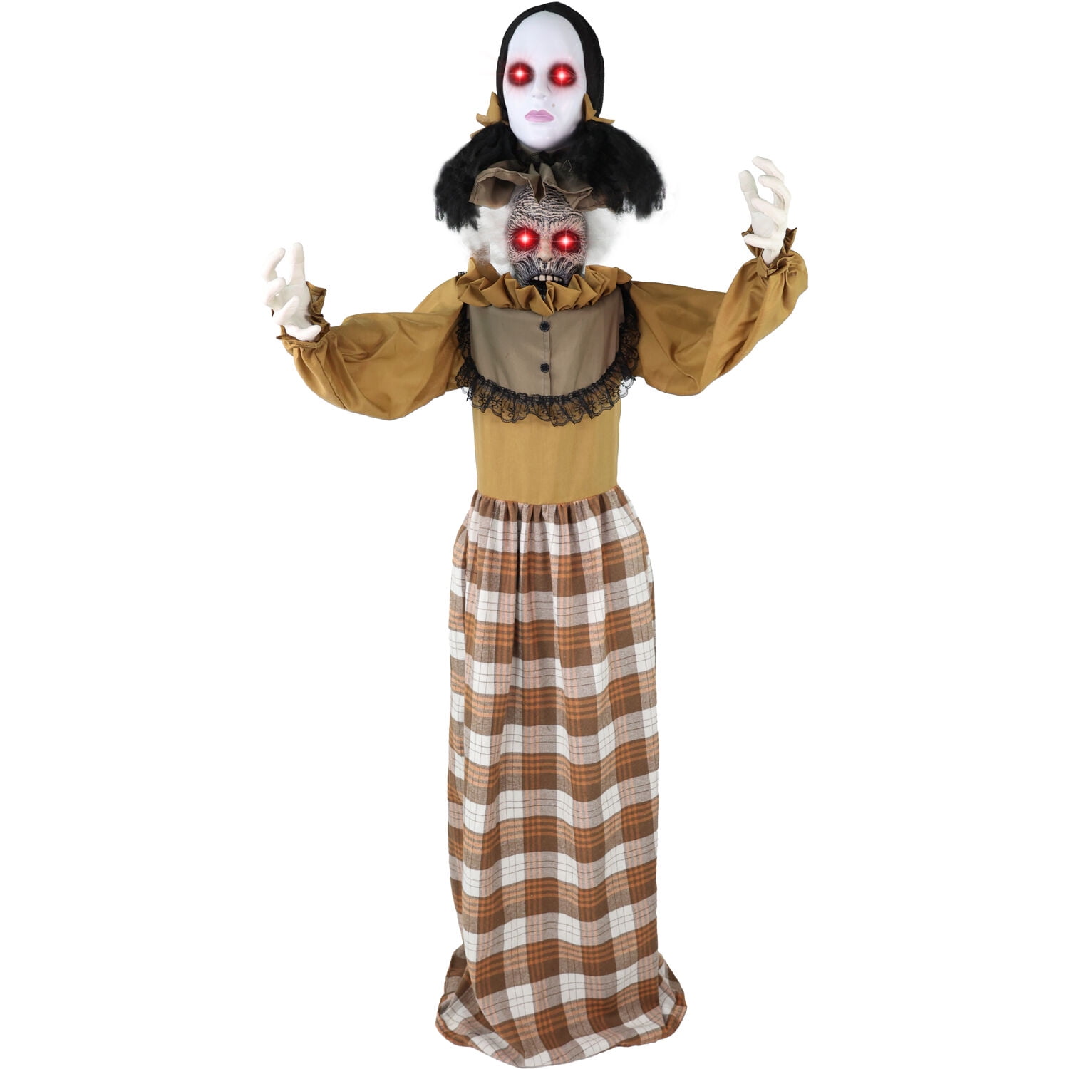 Haunted Hill Farm 5.25 ft Lifesize Animatronic Haunted Woman with ...