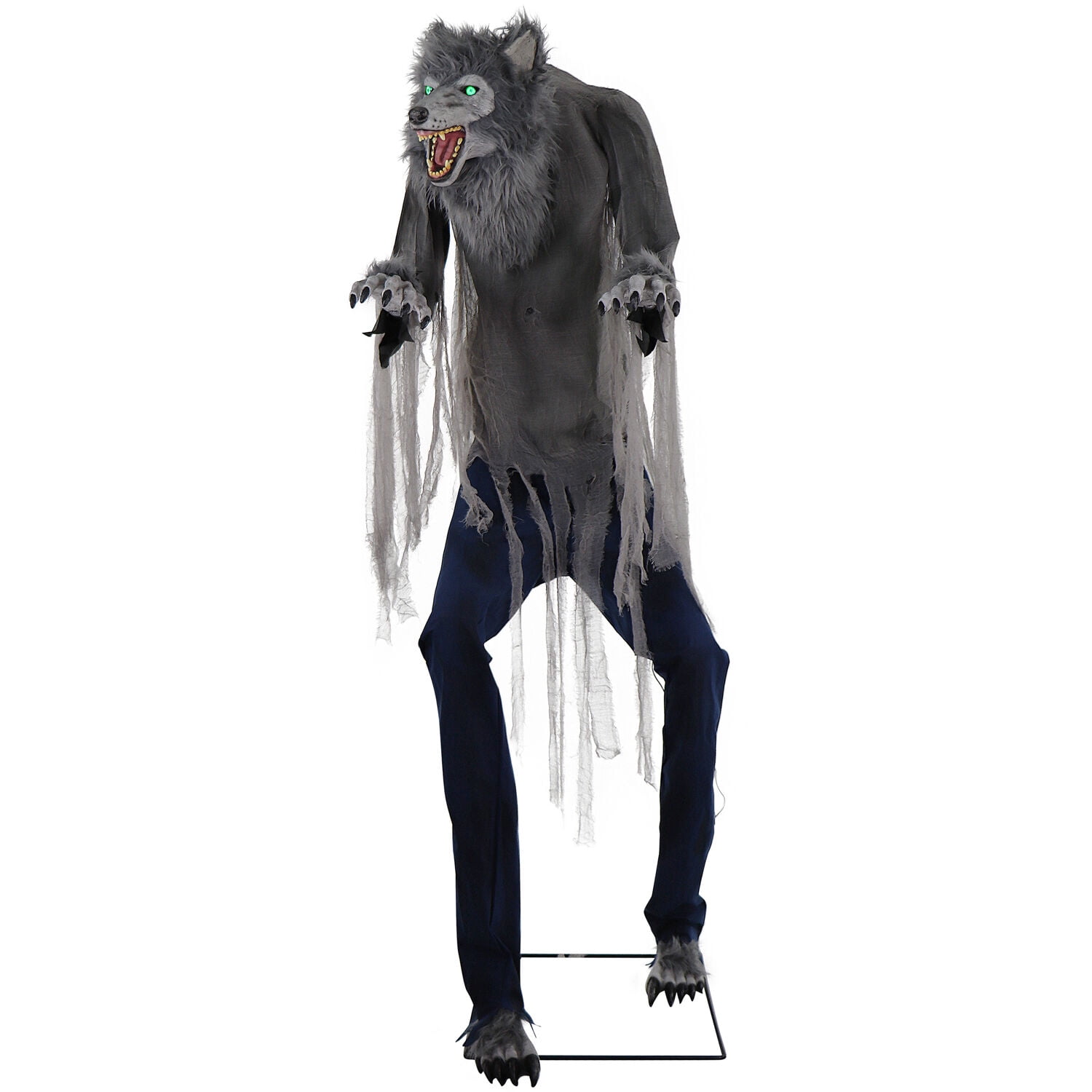 Haunted Hill Farm Werewolf Animatronic by SVI with Lights and Sound ...