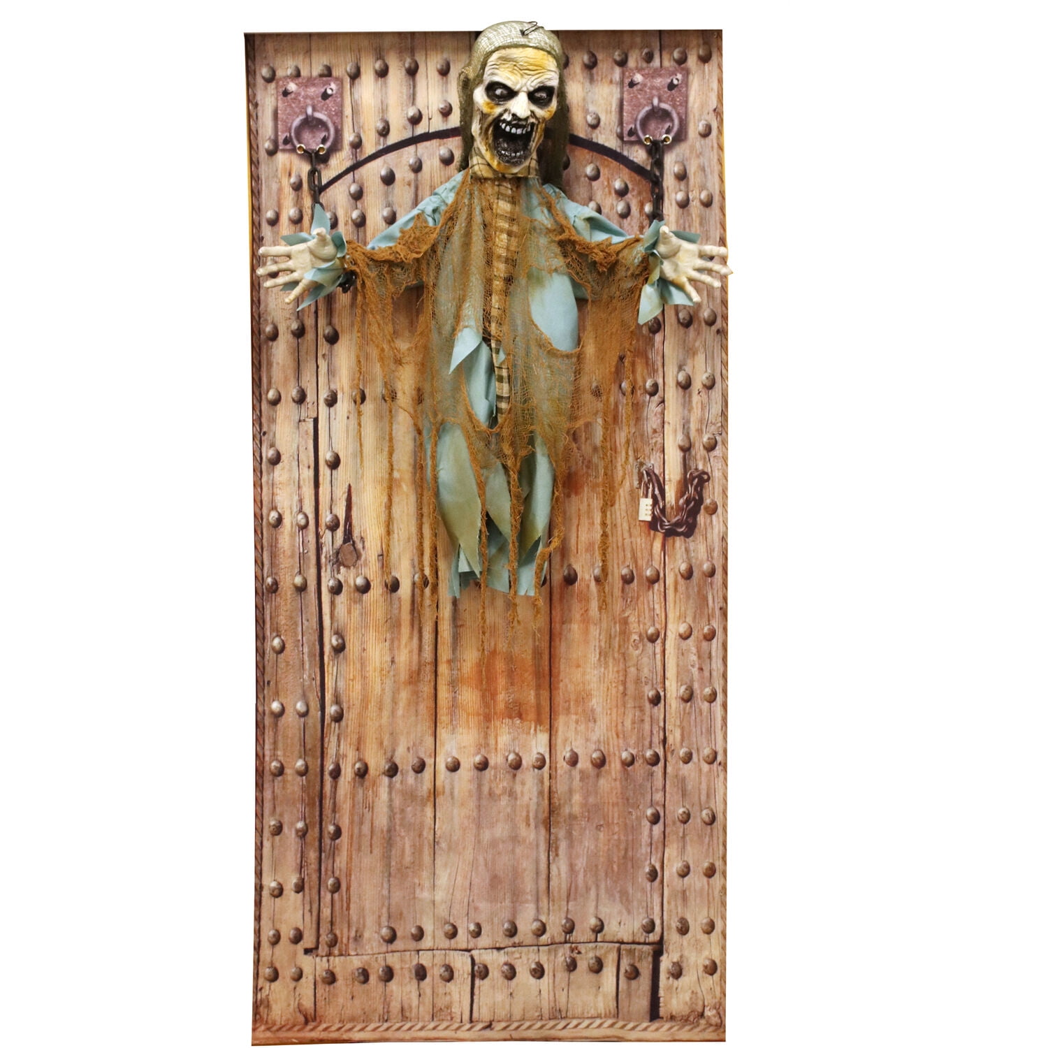 Haunted Hill Farm Zombie Animatronic with Lights and Sound - Walmart.com
