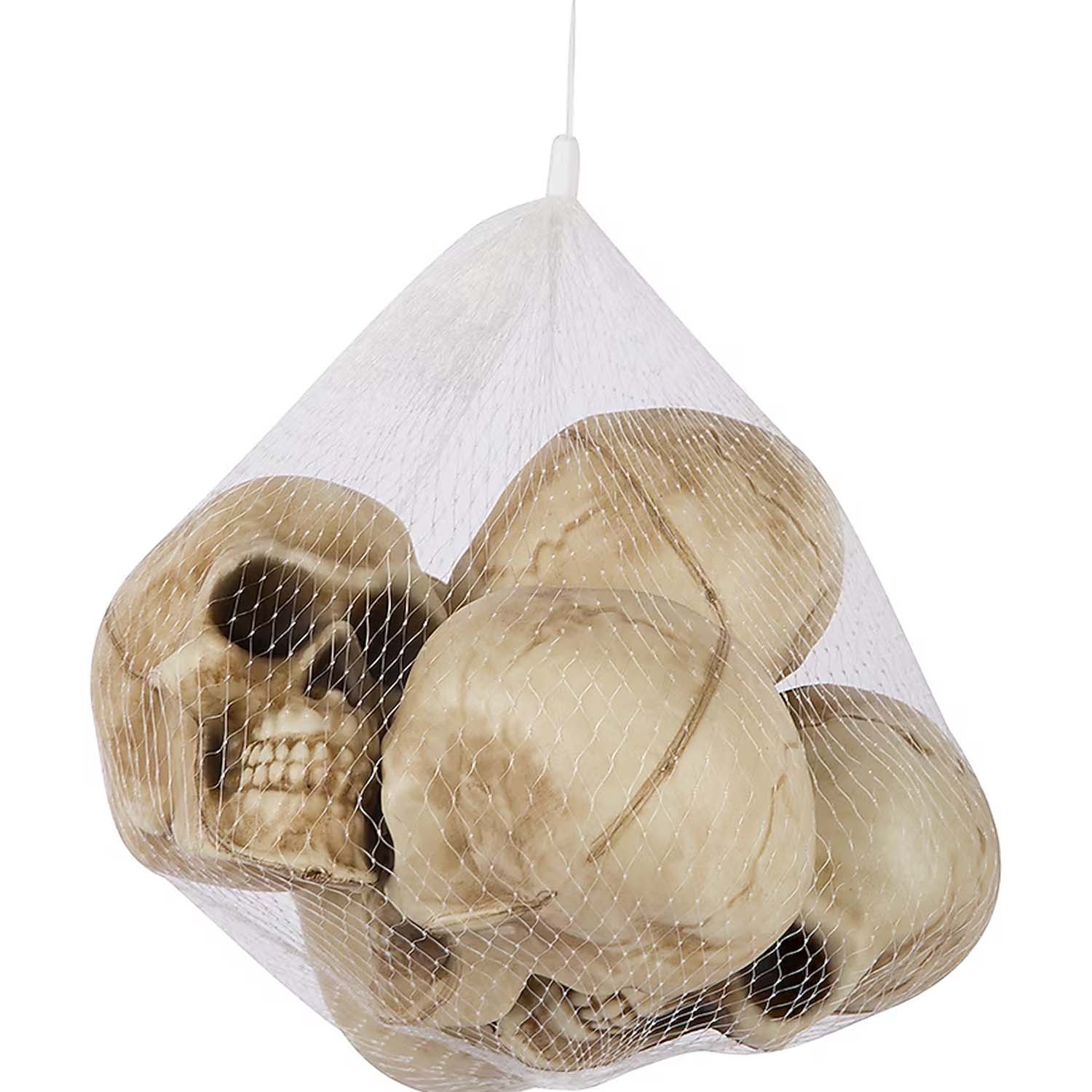 Haunted Living Skeleton Heads Halloween Decoration 5-piece - Walmart.com