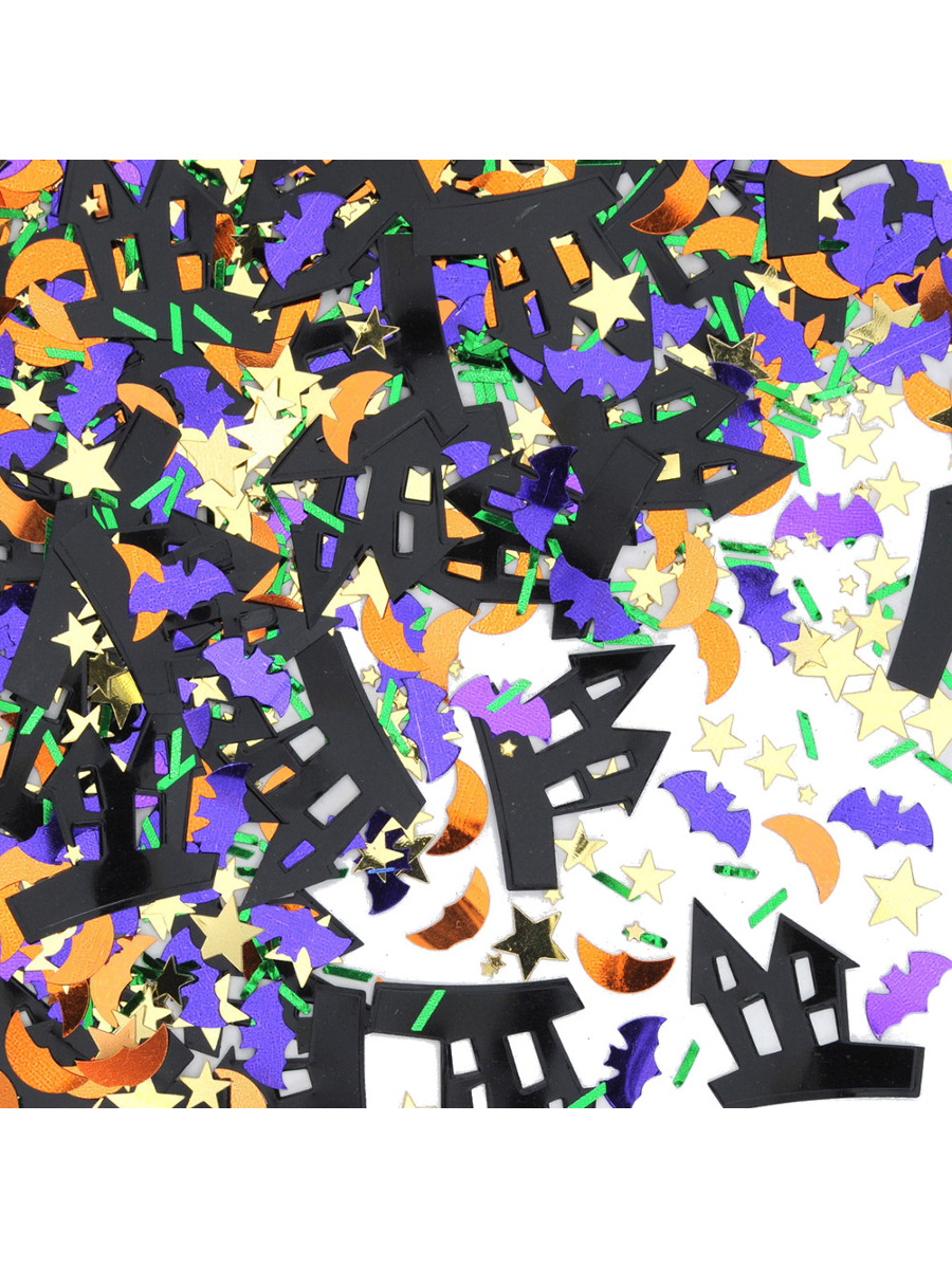 Halloween Haunted House Mansion Confetti Celebration Party Decoration ...