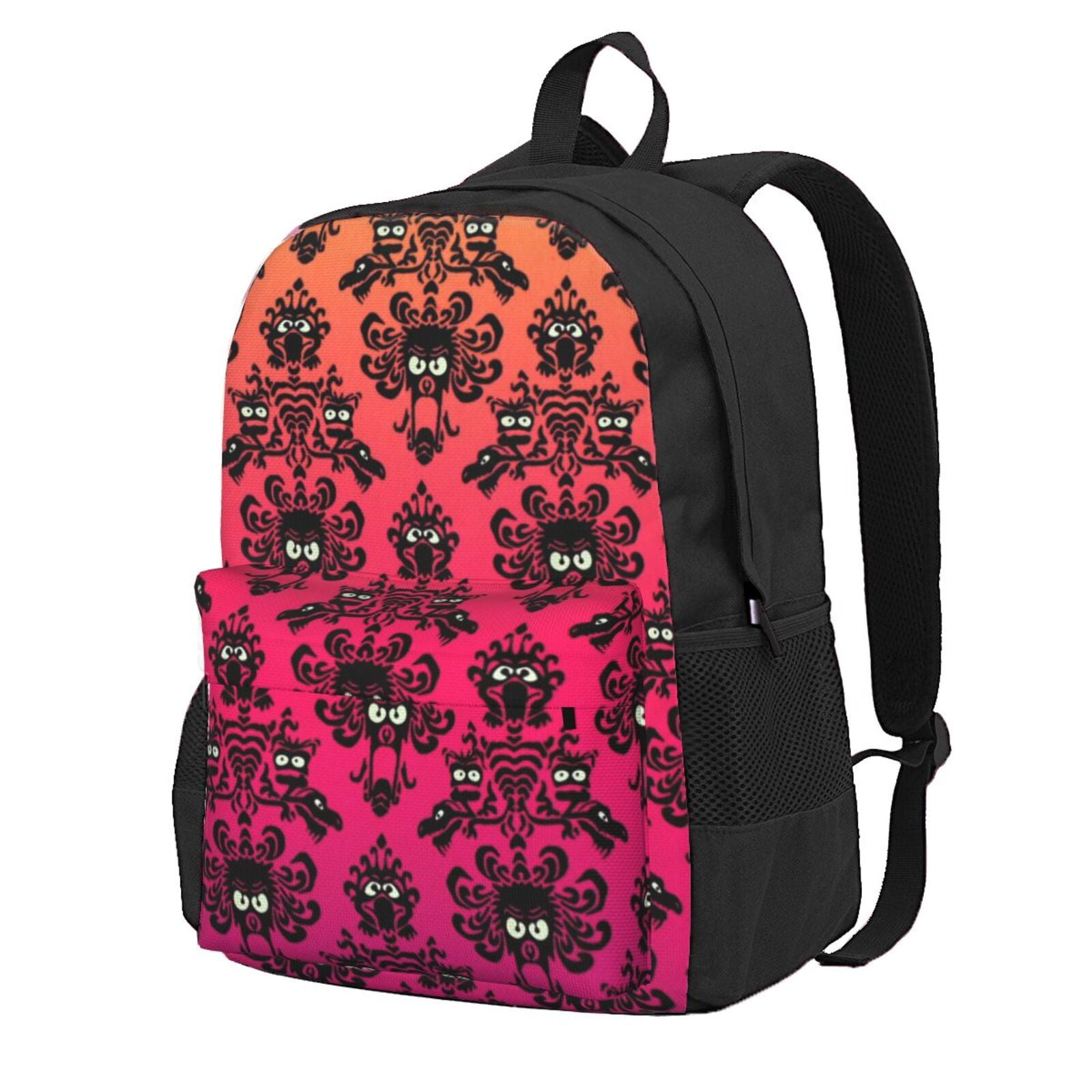 Haunted Mansion Demon Horror Casual Daypack Laptop Backpack Student ...