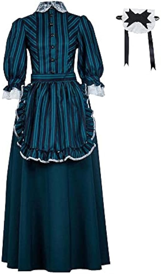 Haunted Mansion Dress Maid Apron Dress Butler Castmember Clothing ...