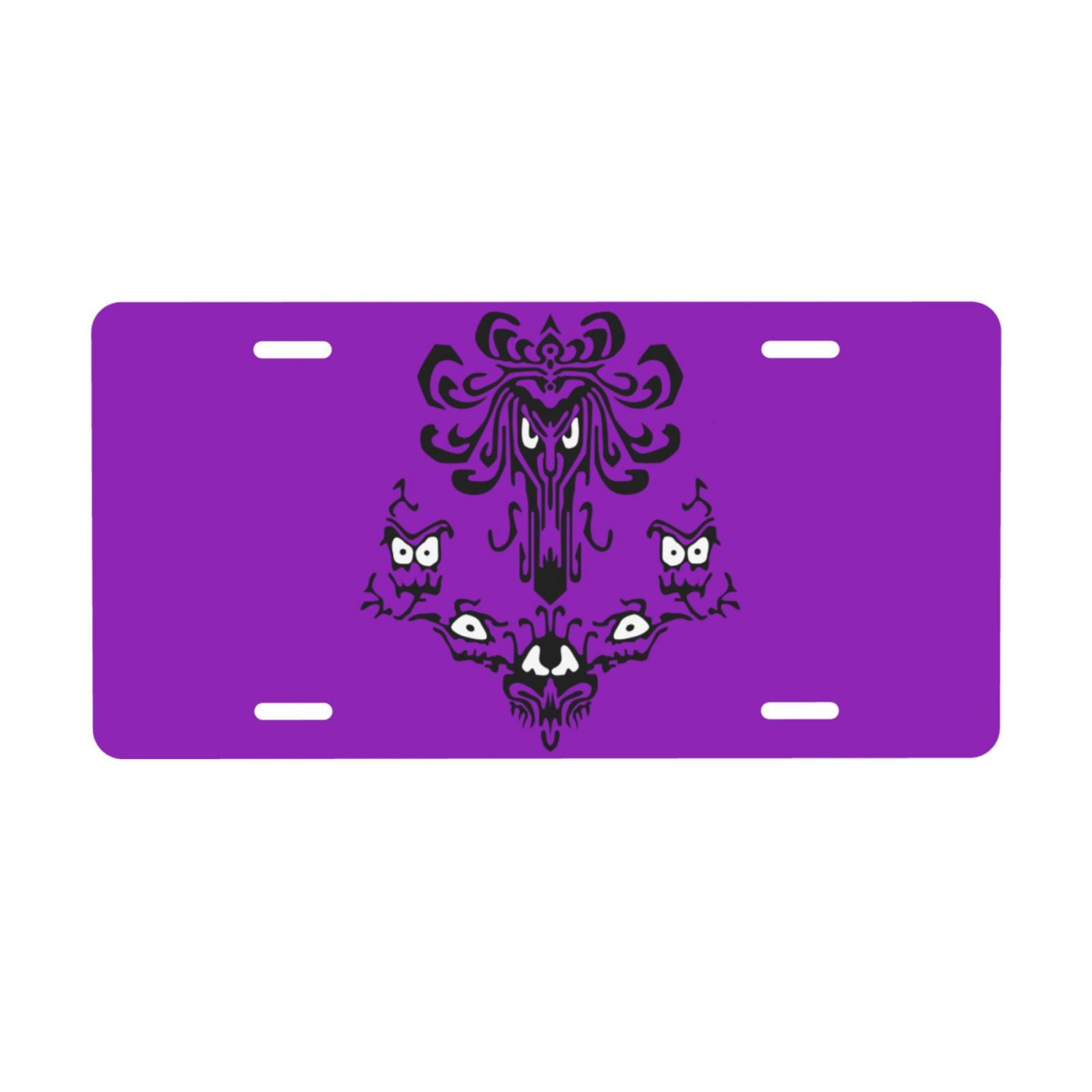 Haunted Mansion License Plate Front Metal Car Plate 6×12 Inch Aluminum ...