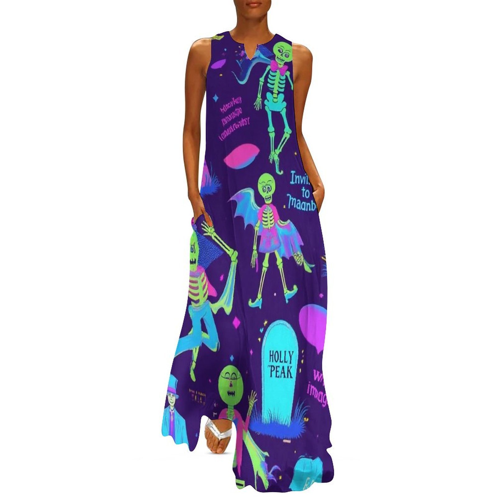 Haunted Mansion Long Dress dress women summer dress for women woman ...